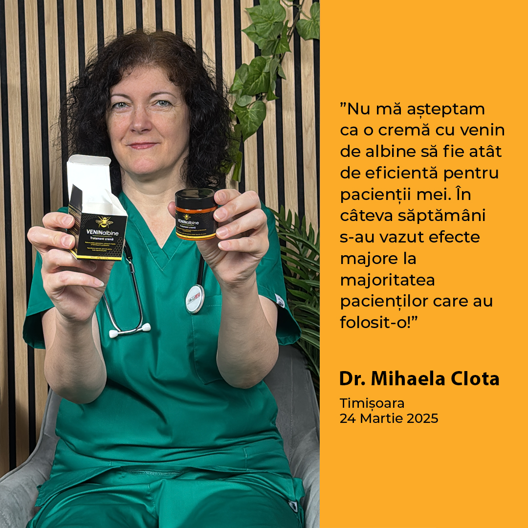 Crema pentru piele cu venin de albine – Avenora